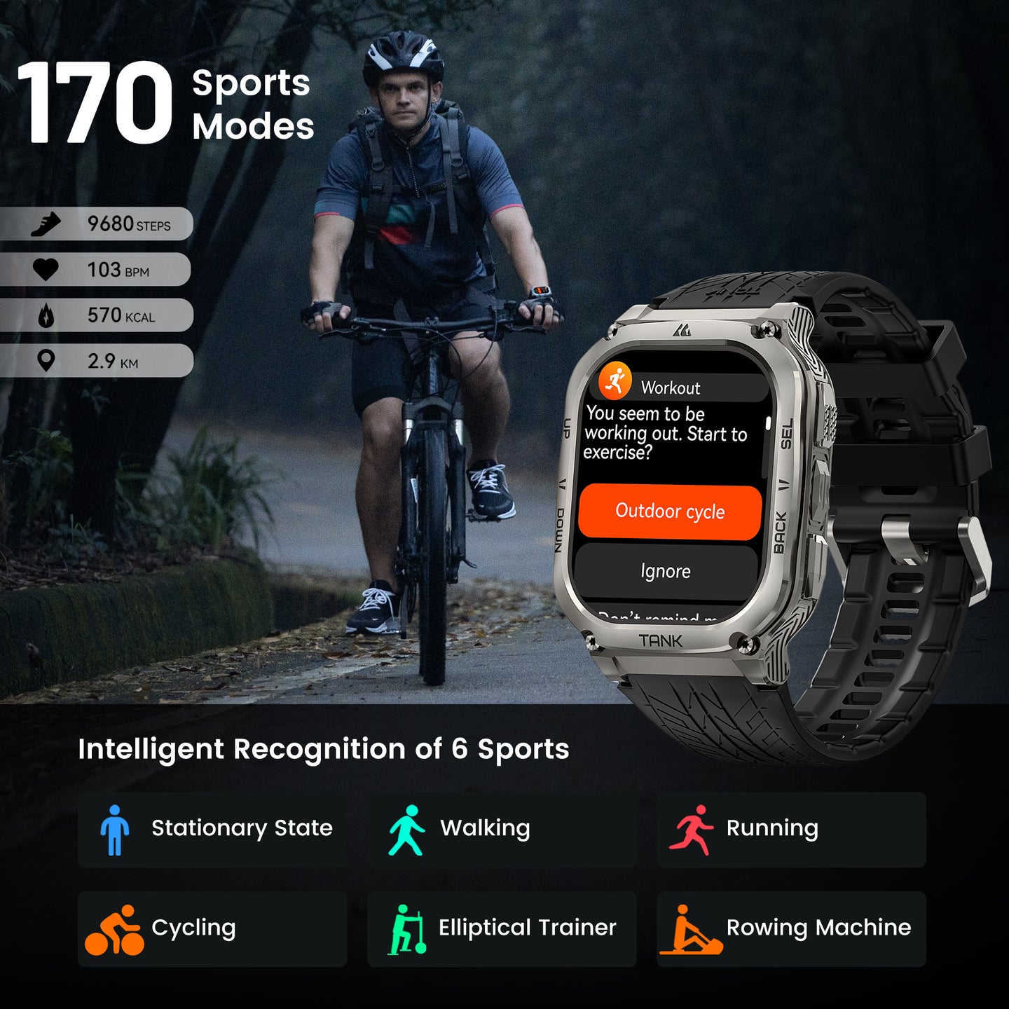 KOSPET TANK M3: Most rugged Smartwatch - KOSPET Official – KOSPET ...