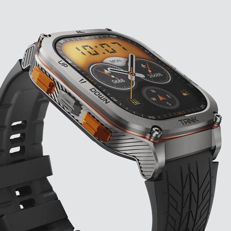 TANK M3 ULTRA: GPS Smartwatch | Militray Watch | KOSPET