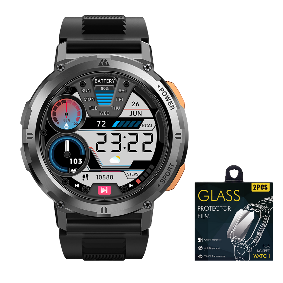 KOSPET TANK T2 Rugged Smartwatch – KOSPET Smartwatch Online Shop